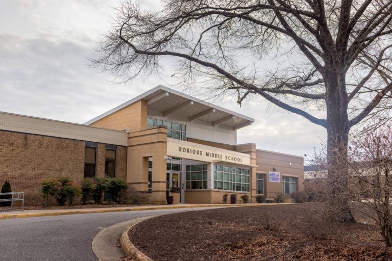 Robious Middle School by Haley Builders | haleybuilders.com